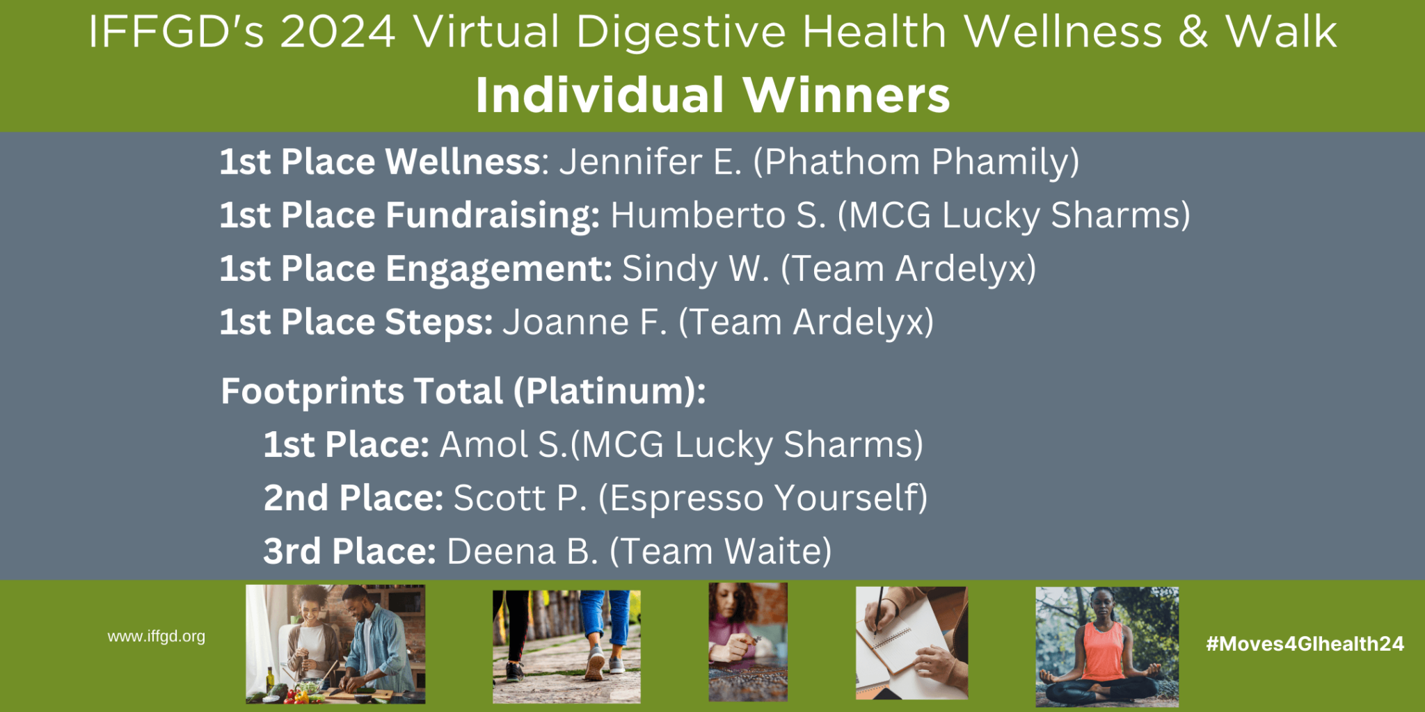 IFFGD's 2024 Virtual Digestive Health Wellness & Walk Event: A Unique Charitable Event With ...